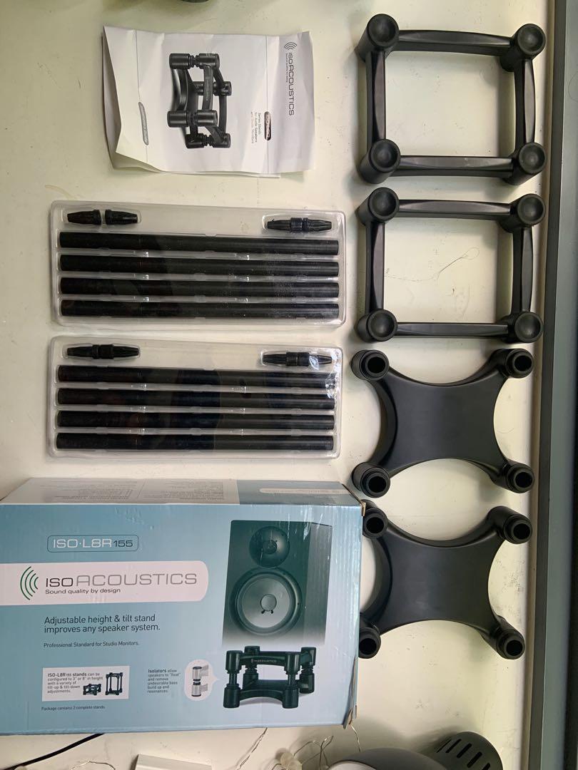 ISO Acoustics ISO L8R 155 Speaker Monitor Stand, Audio, Soundbars ...