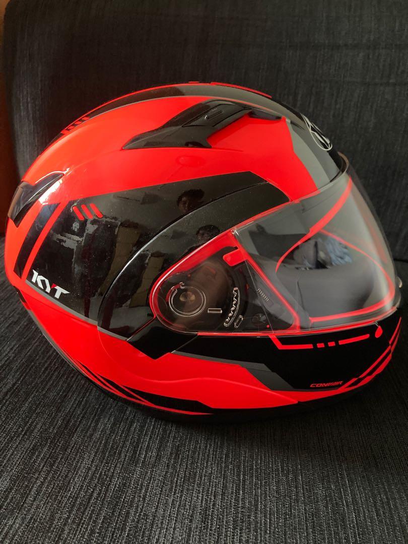 Kyt Modular Helmet, Motorcycles, Motorcycle Apparel on Carousell