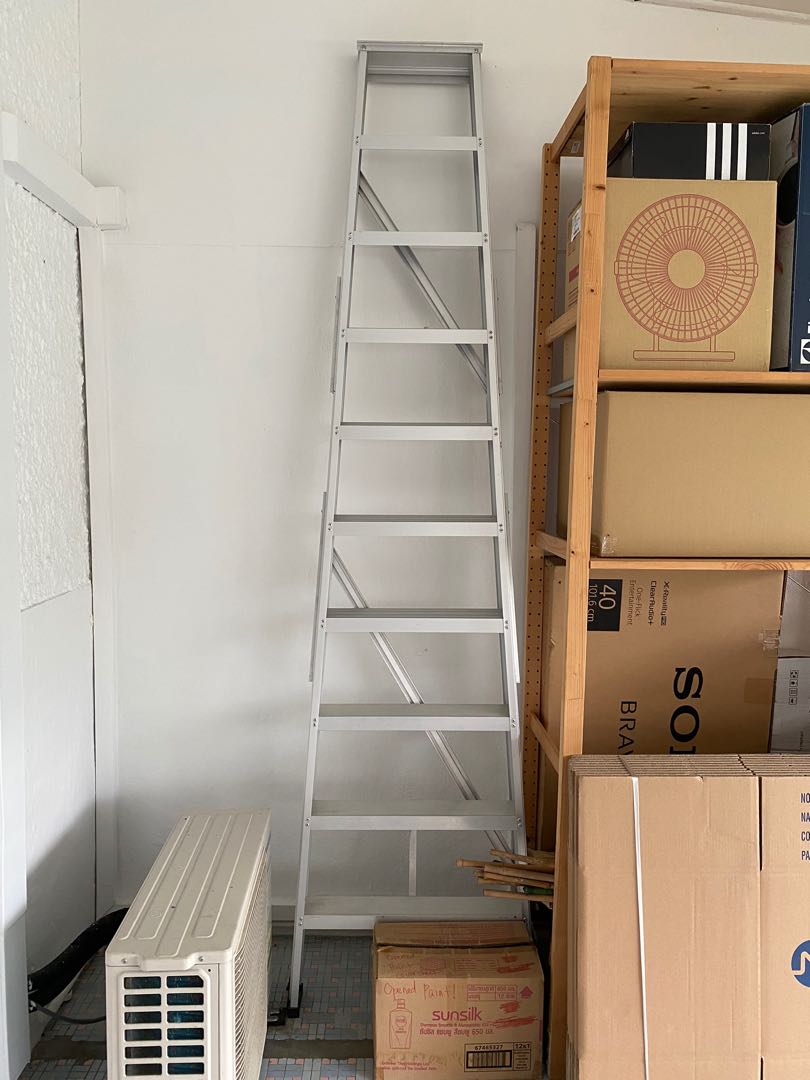 Laddermenn Aluminium Heavy Duty Ladder (Steps: 10), Everything Else on ...