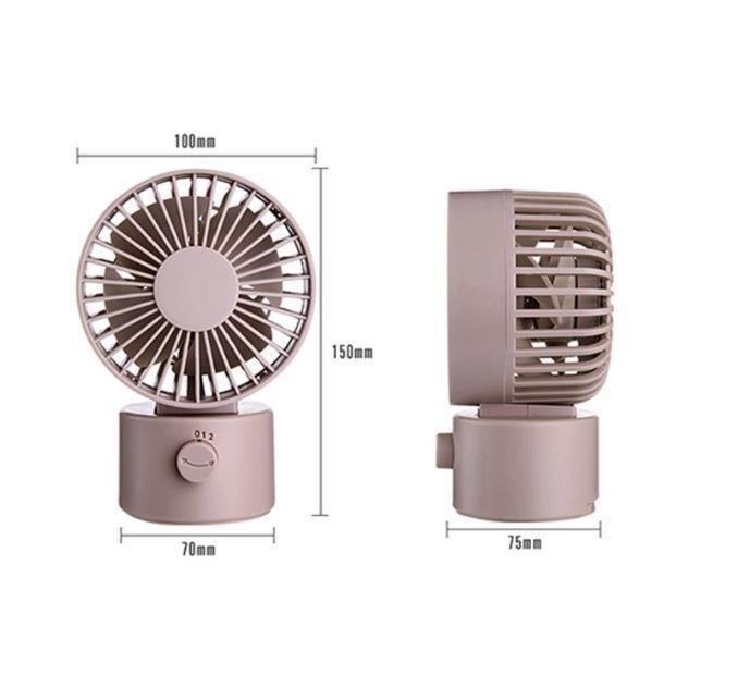 [LOCAL STOCK] MUJI Style 2 Wind Speed Portable Mini Table Desk Air ...