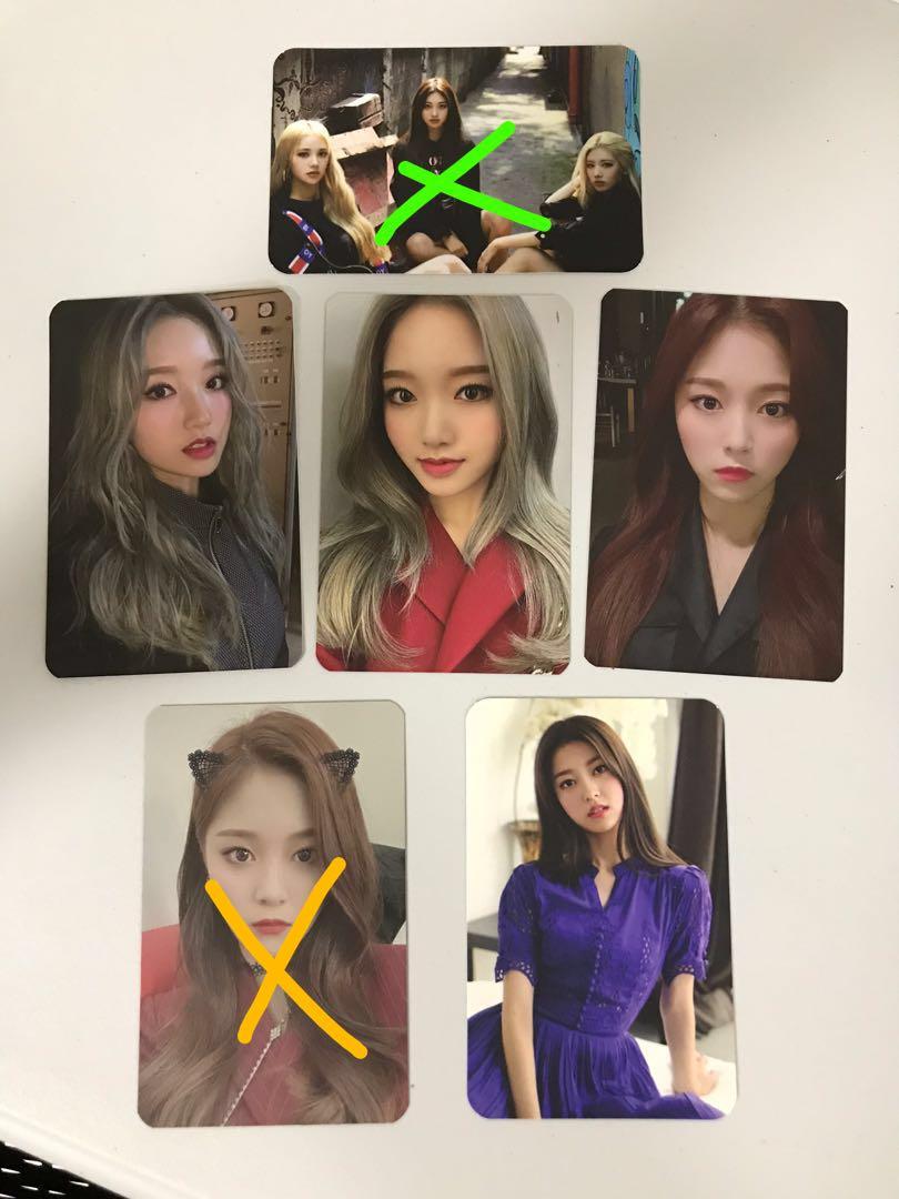 Loona photocard pc #, Entertainment, K-Wave on Carousell
