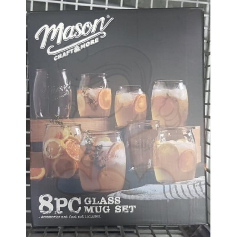 Mason Craft and More, (8 pc Glass Mug Set), Everything Else, Others on ...