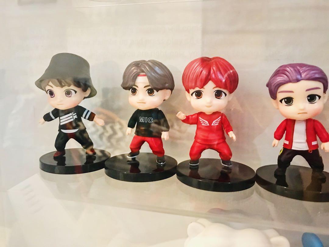 Mic Drop Tiny Tan BTS (Unofficial) Set on-hand, Hobbies & Toys, Memorabilia & Collectibles, K ...