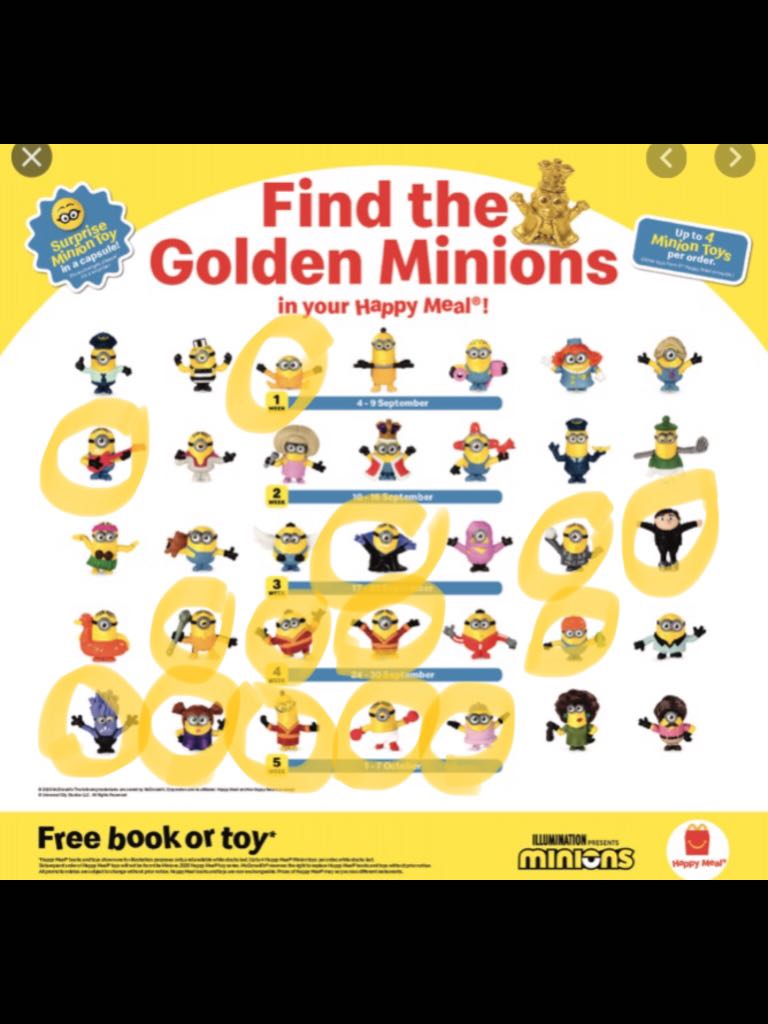 Minions [TRADE ONLY], Hobbies & Toys, Toys & Games on Carousell