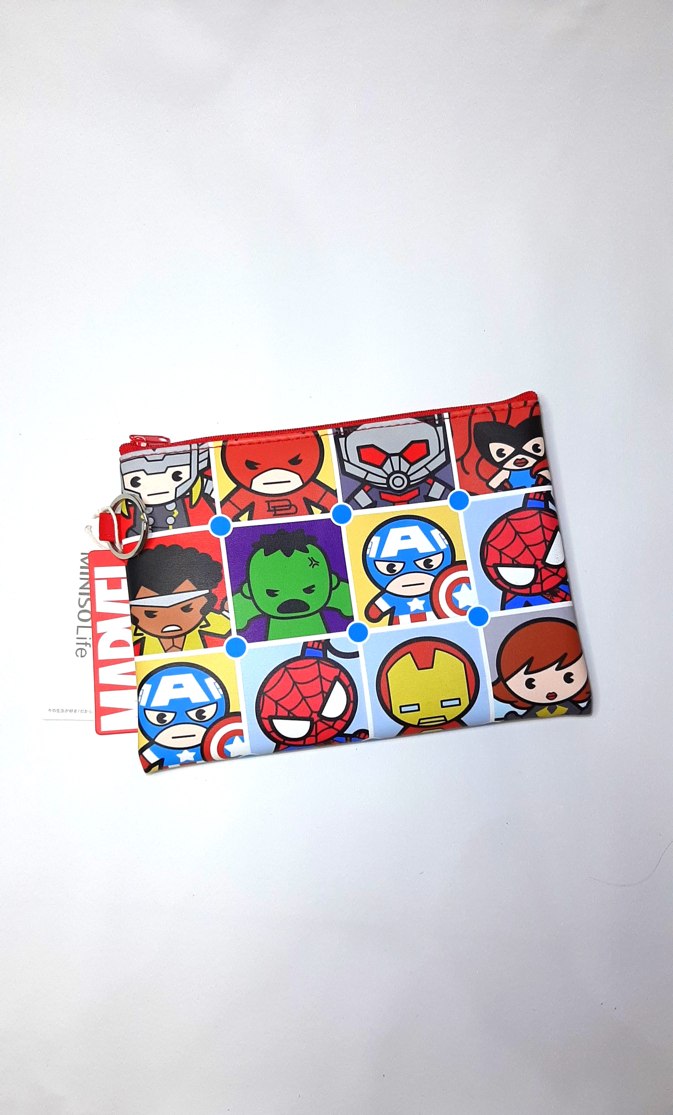 Miniso Marvel Avengers Pouch Tempat Pensil, Buku & Alat Tulis, Alat ...