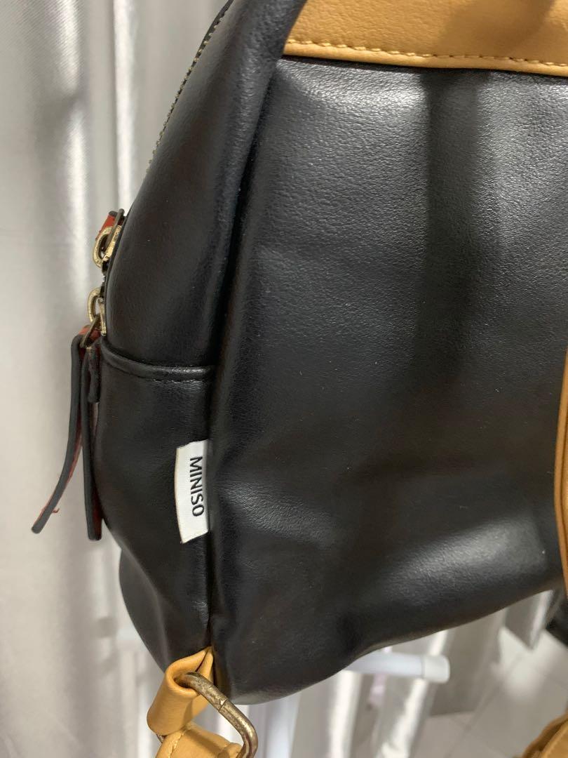 Miniso Mini Backpack, Fesyen Wanita, Tas & Dompet di Carousell
