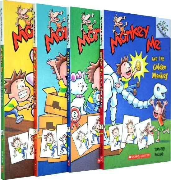 [SG STOCK]Monkey me 4books, Hobbies & Toys, Books & Magazines, Children ...