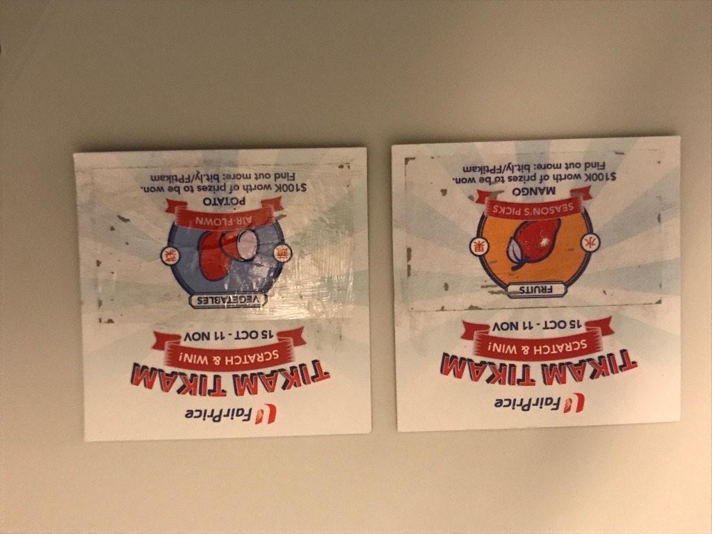 NTUC Tikam Tikam cards, Everything Else on Carousell