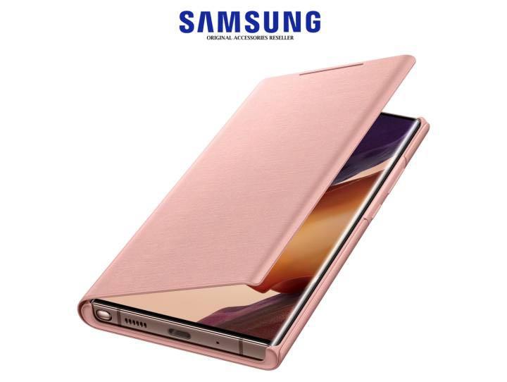 Official Samsung Galaxy Note 20 Ultra LED Cover Case - Mystic Bronze ...