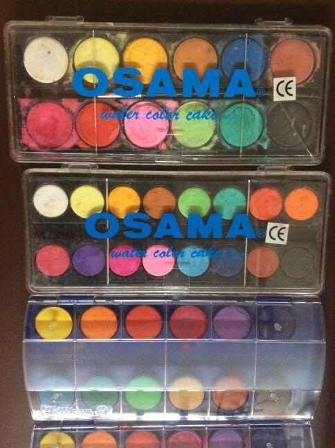 Osama watercolour cake, Hobbies & Toys, Stationery & Craft, Stationery ...