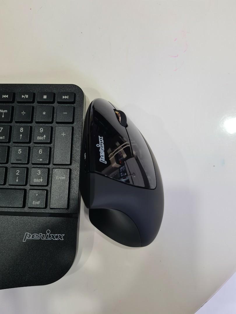 Perixx Periduo-605, Wireless Ergonomic Split Keyboard and Vertical ...