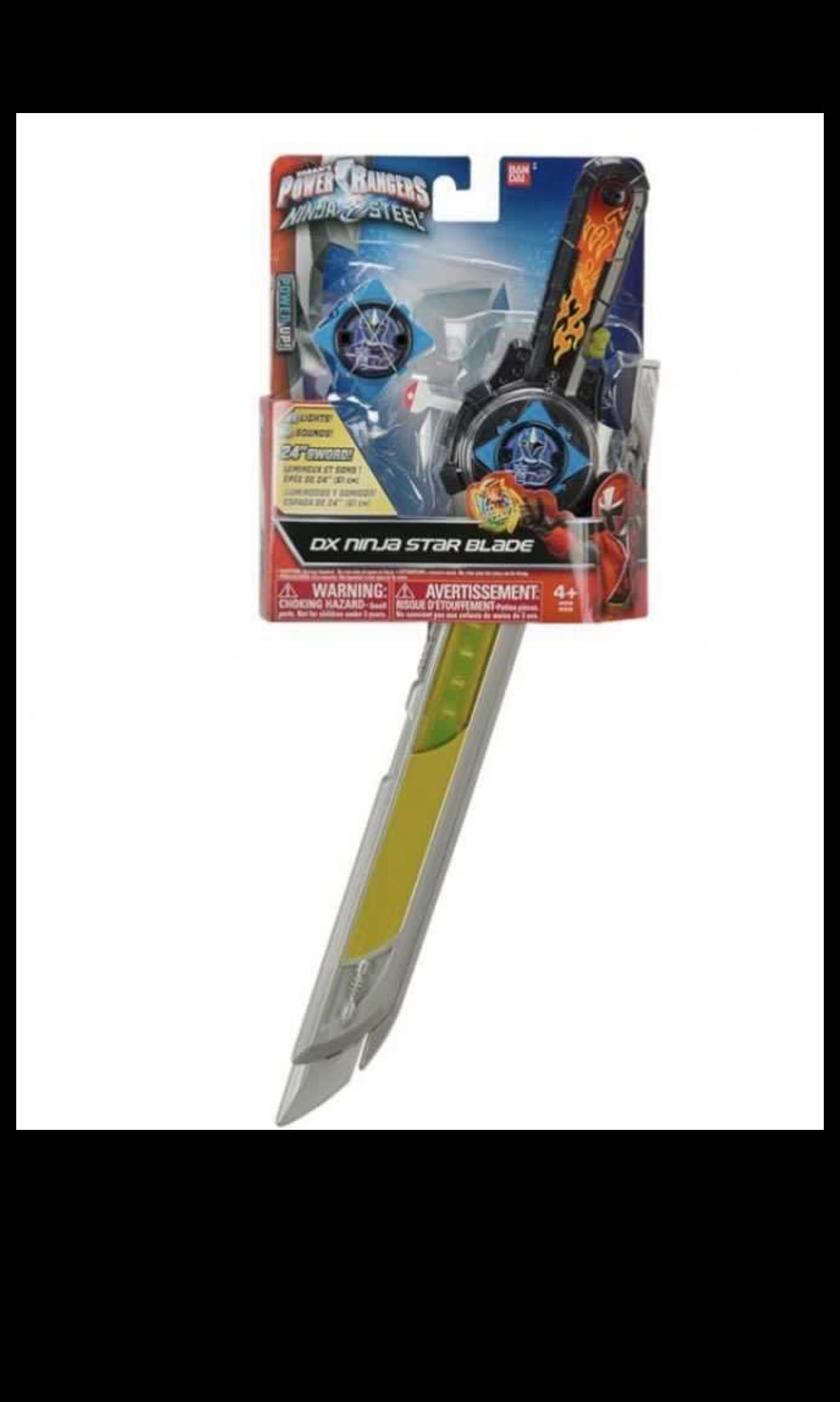 Power ranger sword ninja star blade, Toys & Games, Others on Carousell