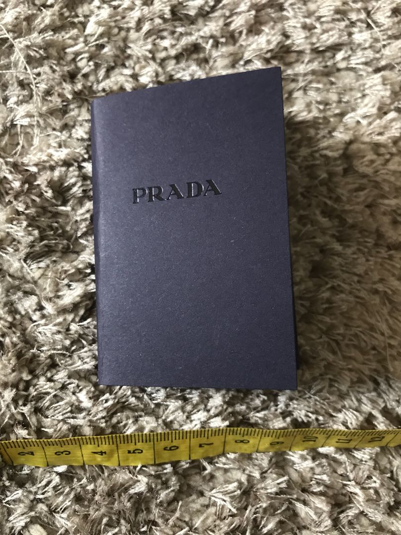 Prada booklet card authentic card prada price tag label tag prada kartu ...