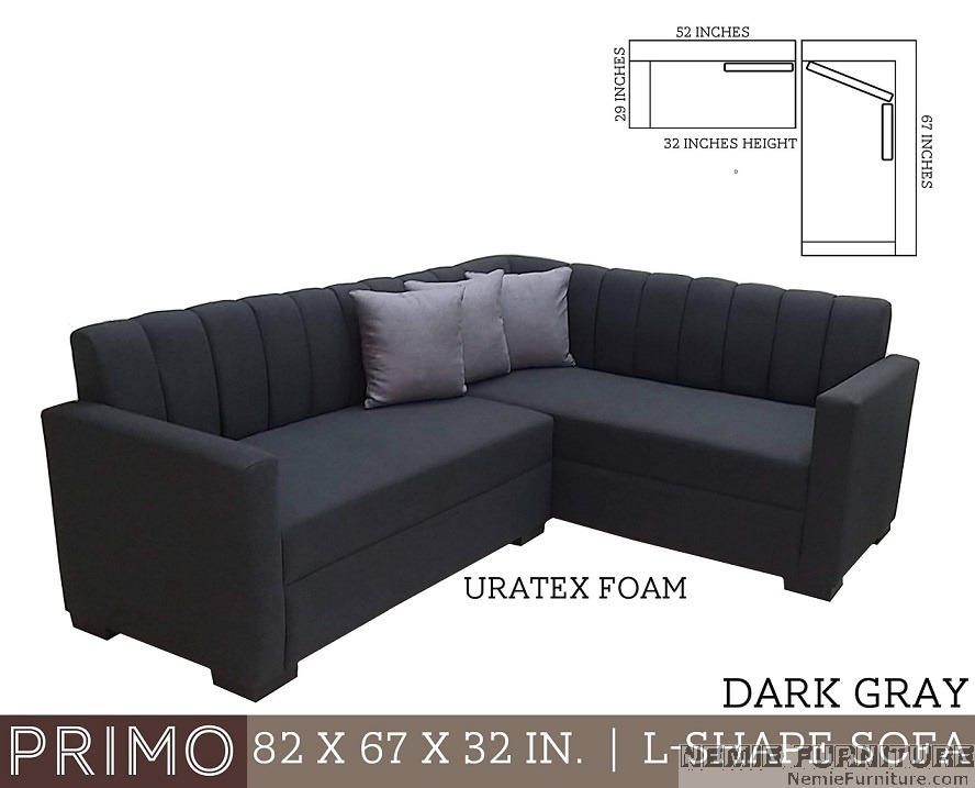 PRIMO L-shape sofa set, Furniture & Home Living, Furniture, Sofas on ...