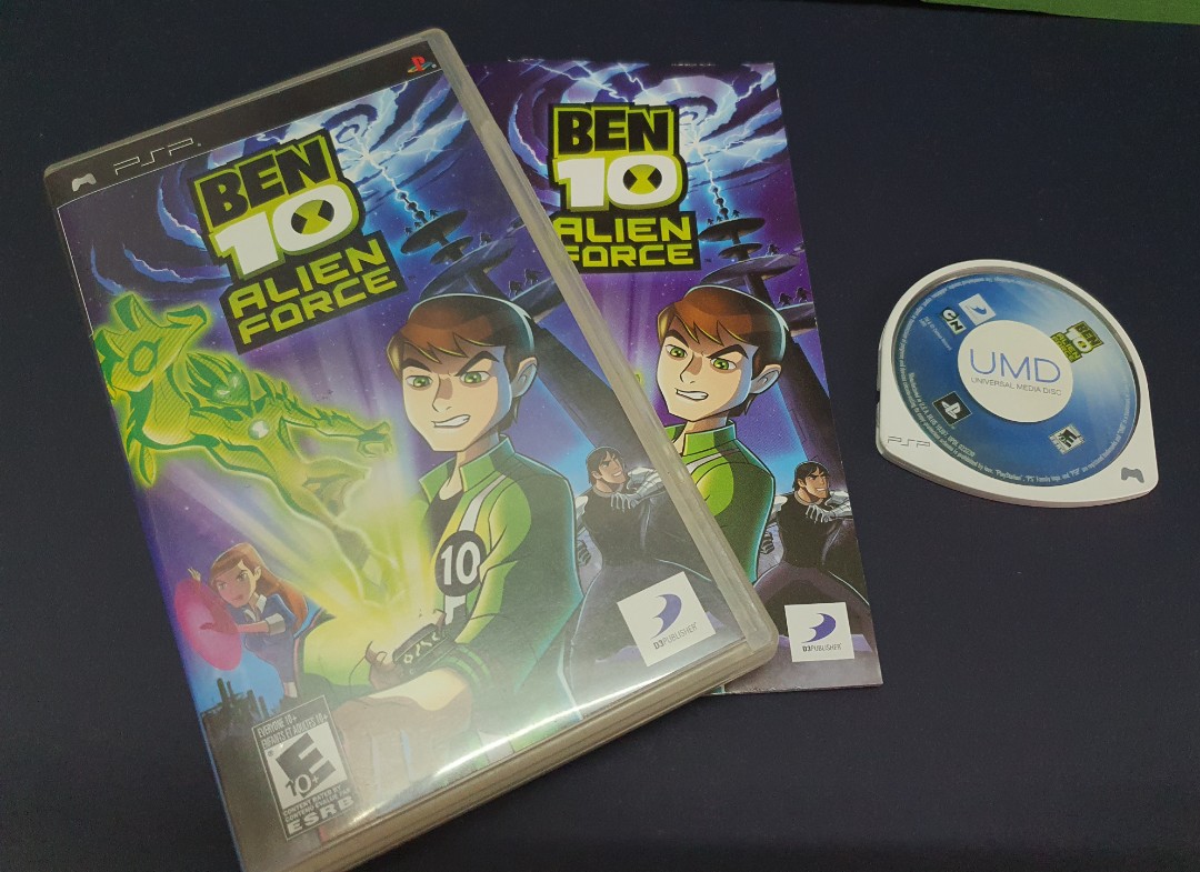 [PSP] Ben 10 Alien Force, Video Gaming, Video Games, PlayStation on ...
