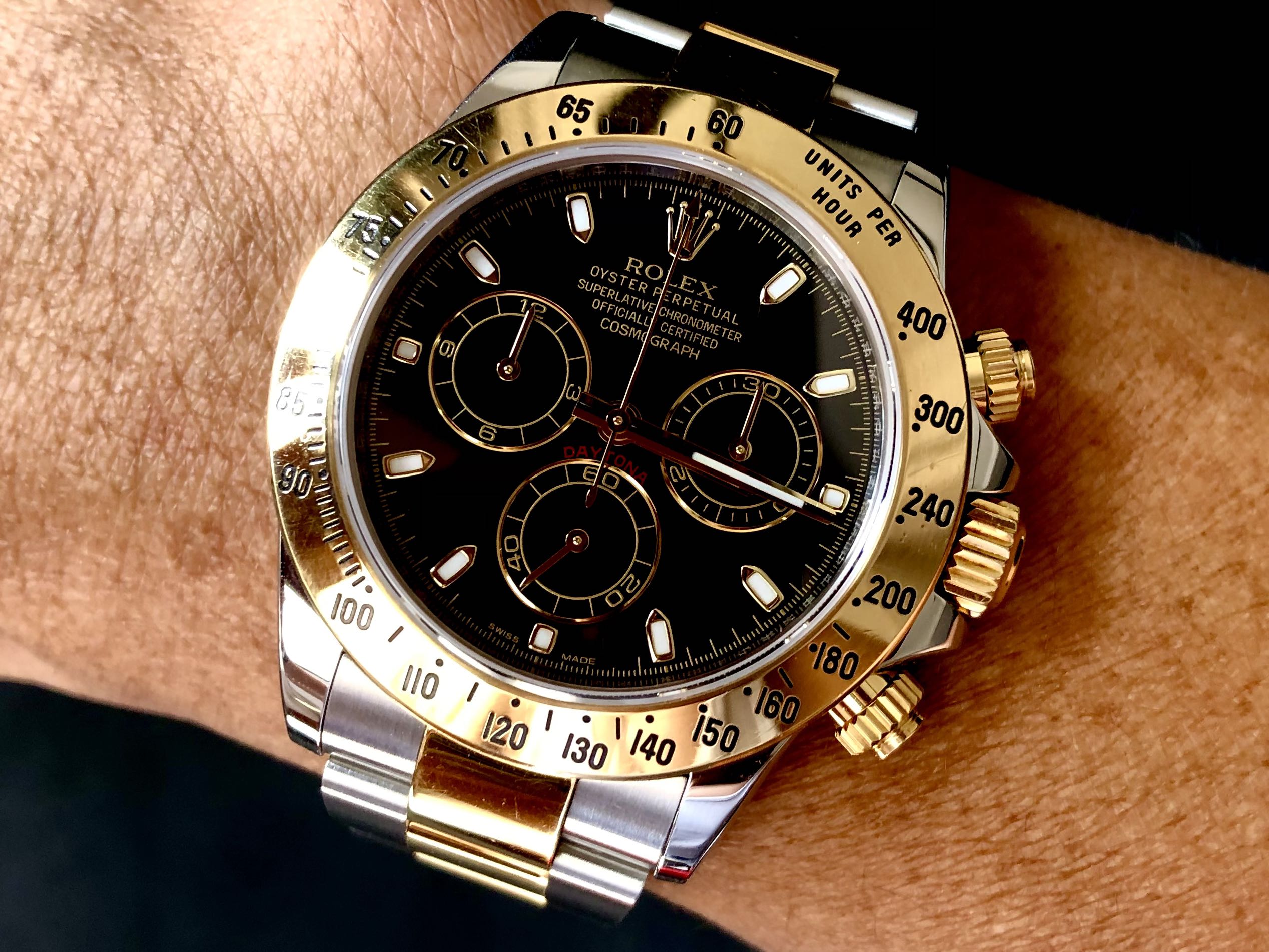 Rolex Daytona 116523 APH dial Full Set Two Tone Gold, Men's Fashion ...