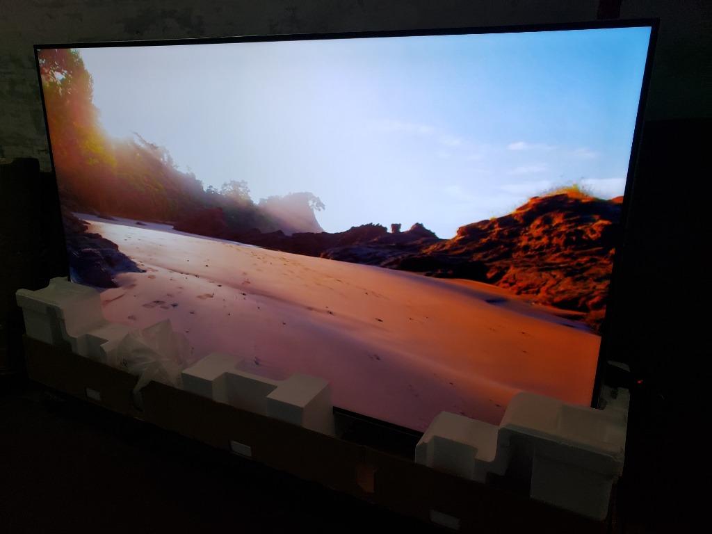Samsung 85吋 85inch QM85D 4K 專業顯示器 professional monitor $20500, 電腦＆科技 ...
