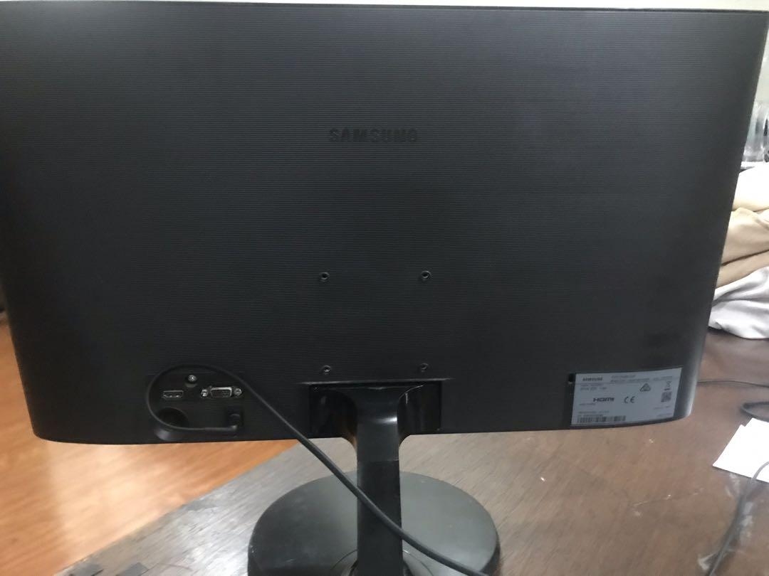 Samsung Monitor IPS 24 Inch | S24f350, Computers & Tech, Desktops on ...