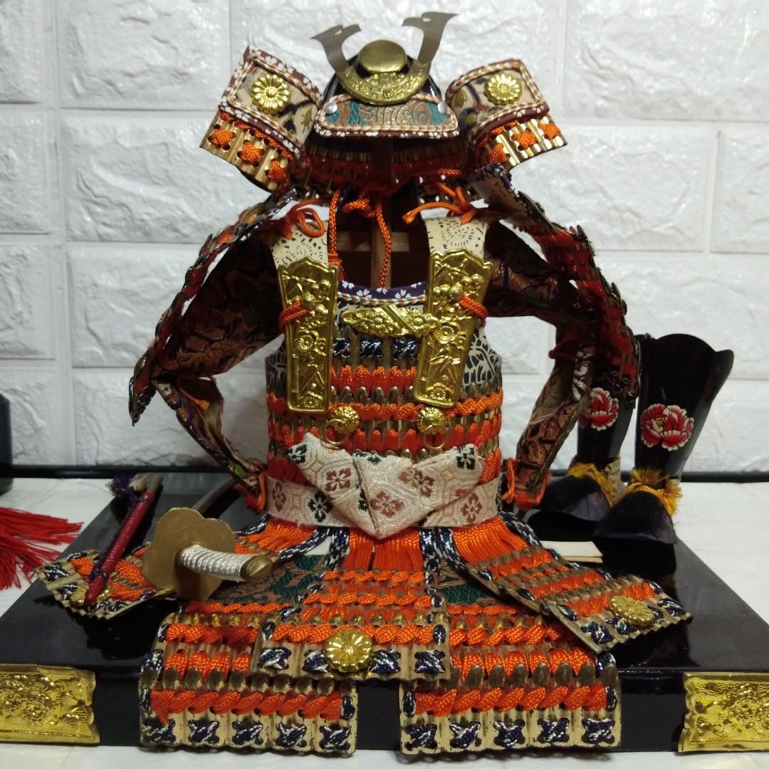 Samurai armor display, Hobbies & Toys, Memorabilia & Collectibles ...