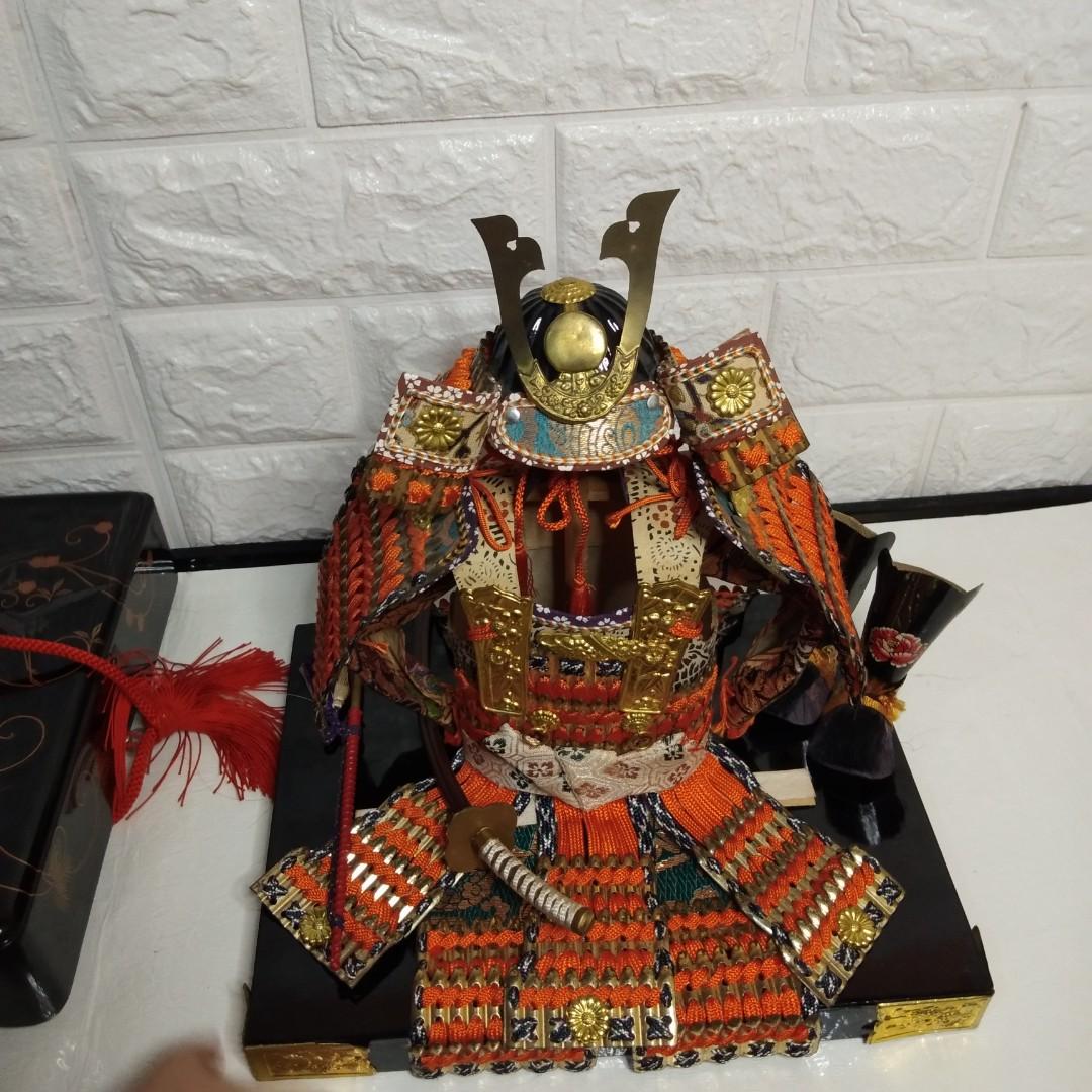Samurai armor display, Hobbies & Toys, Memorabilia & Collectibles ...