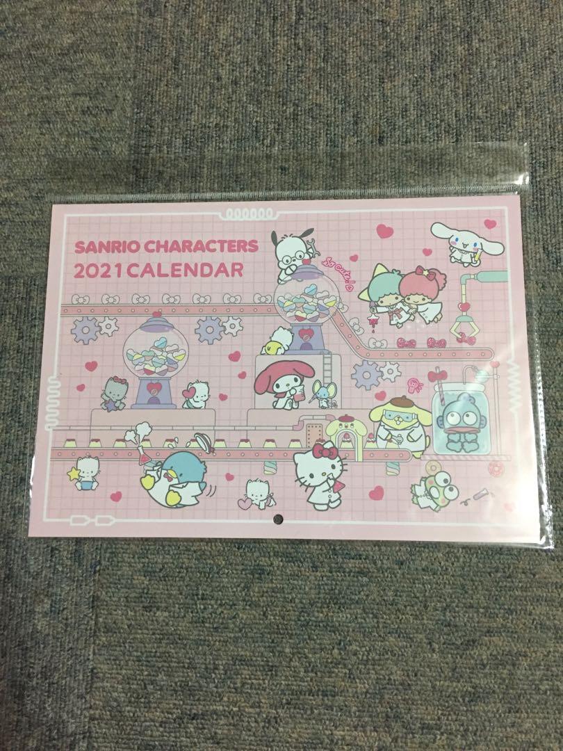 Sanrio Calendar 2021, Hobbies & Toys, Memorabilia & Collectibles ...