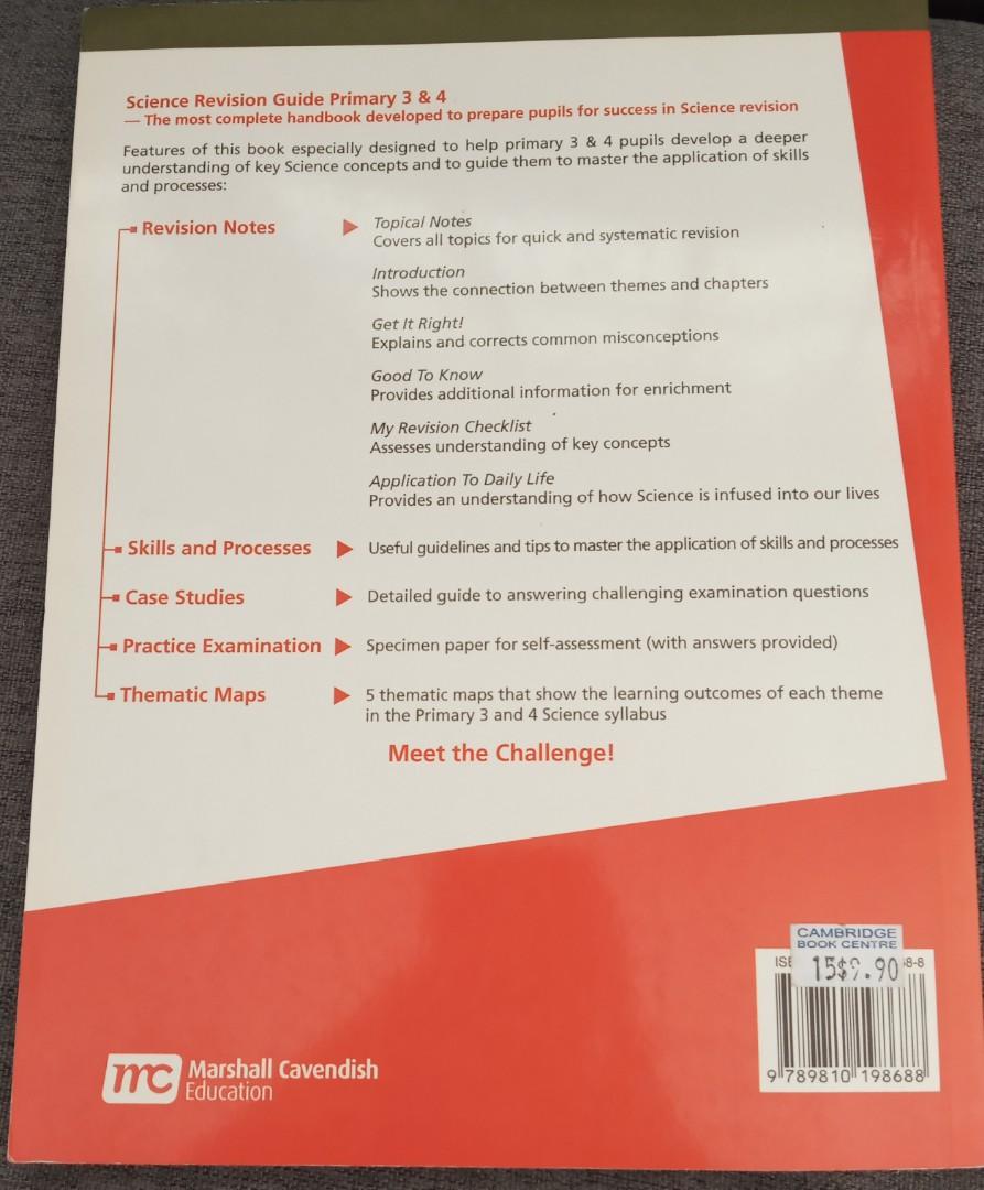 Science Revision Guide Primary 3 and 4, Hobbies & Toys, Books ...
