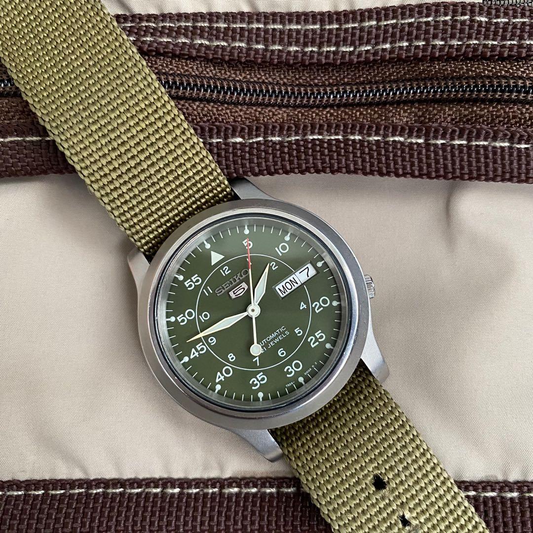 Seiko Fleiger Military, Men's Fashion, Watches & Accessories, Watches ...