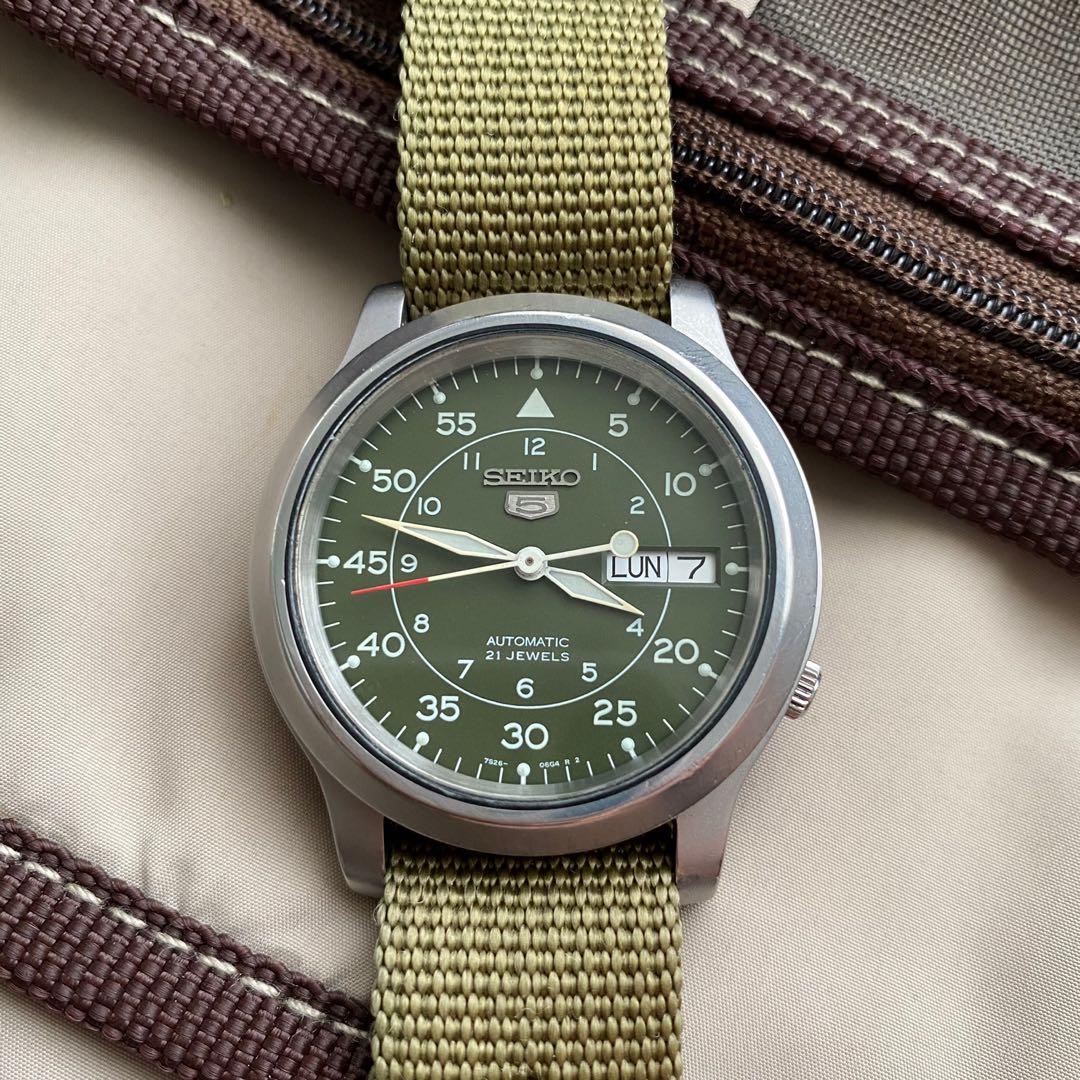 Seiko Fleiger Military, Men's Fashion, Watches & Accessories, Watches ...