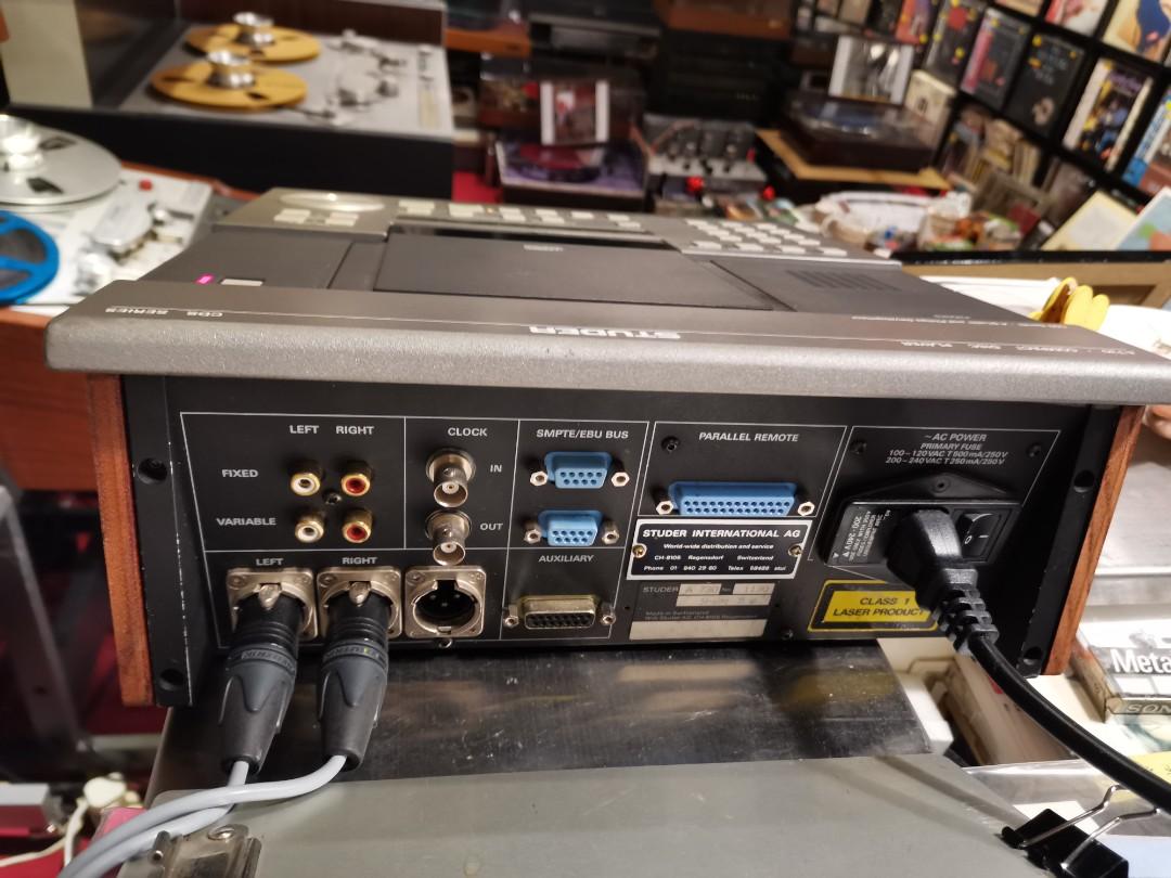 Studer A730 broadcasting CD player, 音響器材, 音樂播放裝置 MP3及CD Player - Carousell