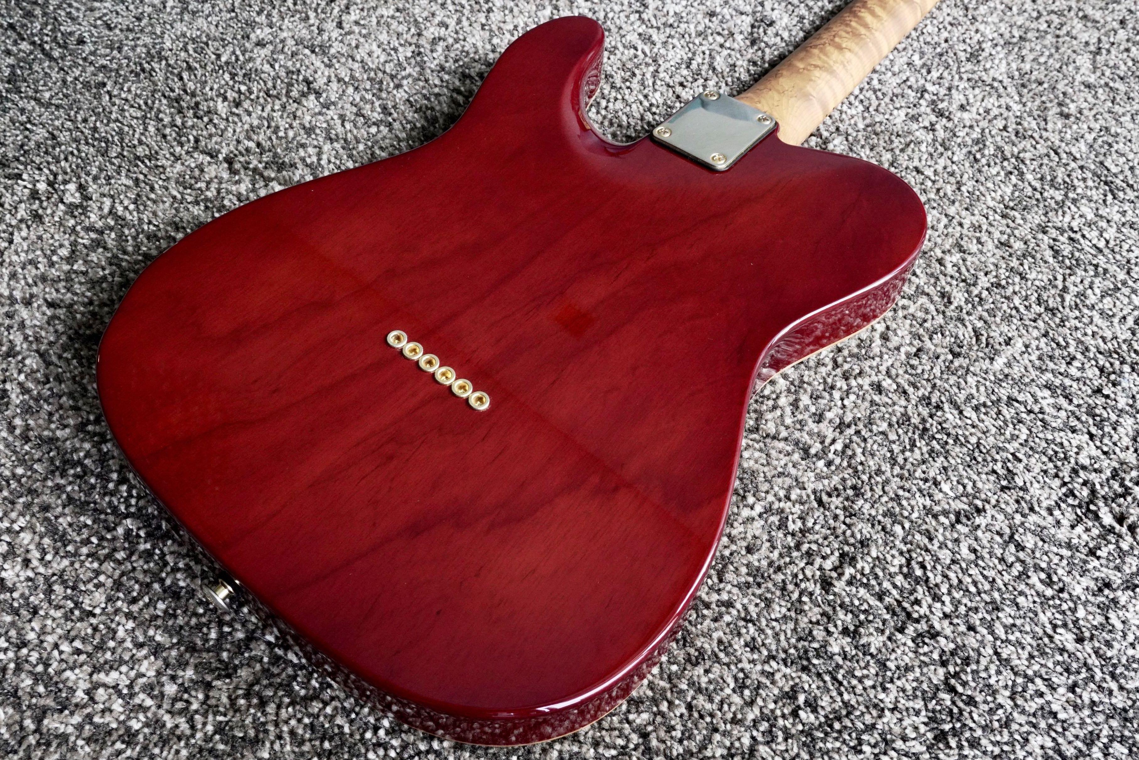 Suhr Classic T Deluxe Aged Cherry Burst, Telecaster Electric Guitar ...