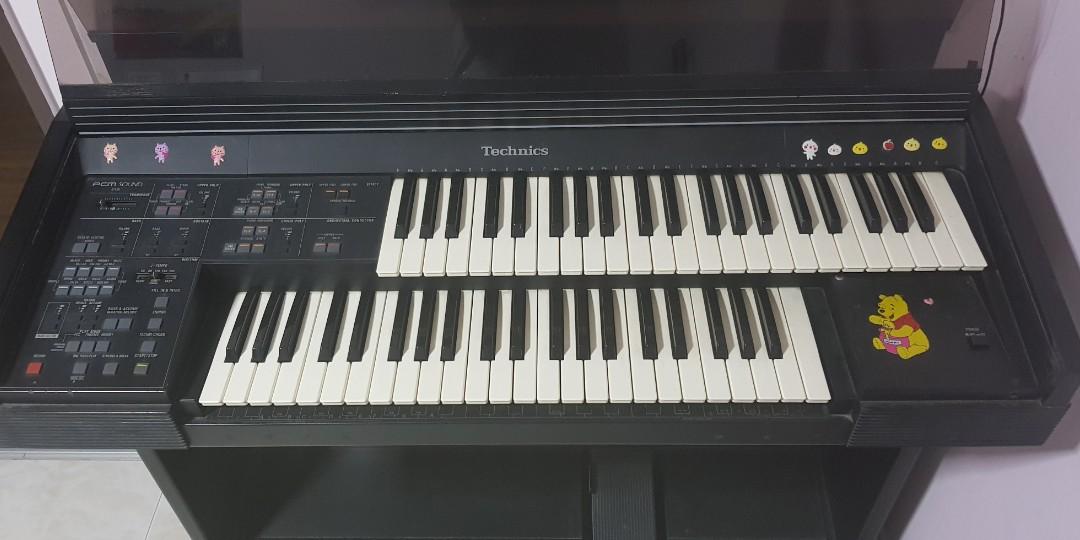 Technics PCM SOUND EX5L Organ, Hobbies & Toys, Music & Media, Musical ...