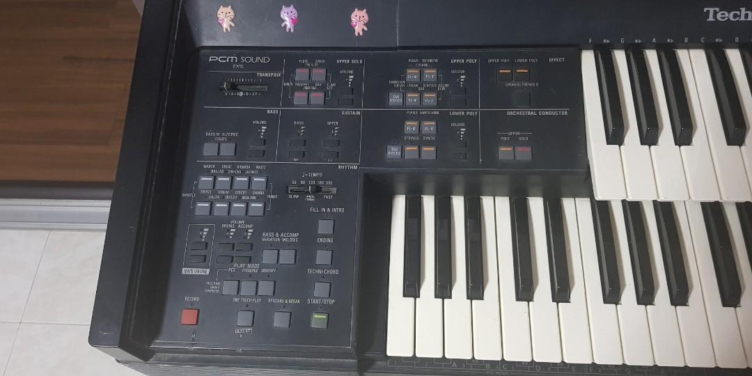 Technics PCM SOUND EX5L Organ, Hobbies & Toys, Music & Media, Musical ...