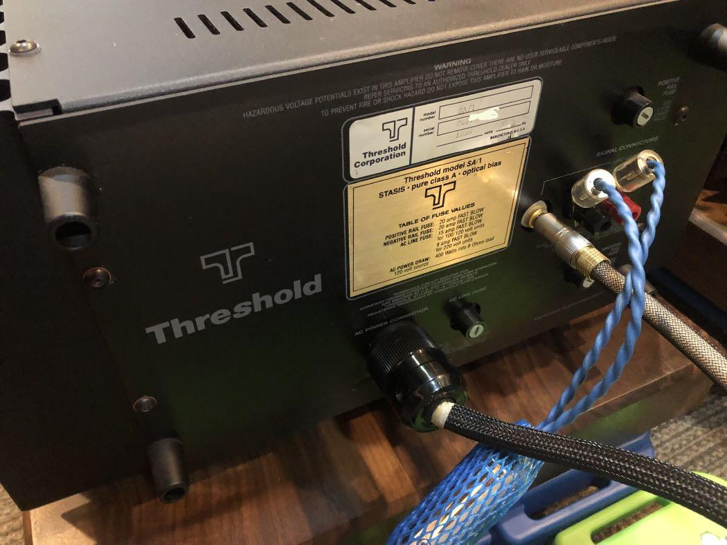 Threshold SA1 mono amp, Electronics, Audio on Carousell
