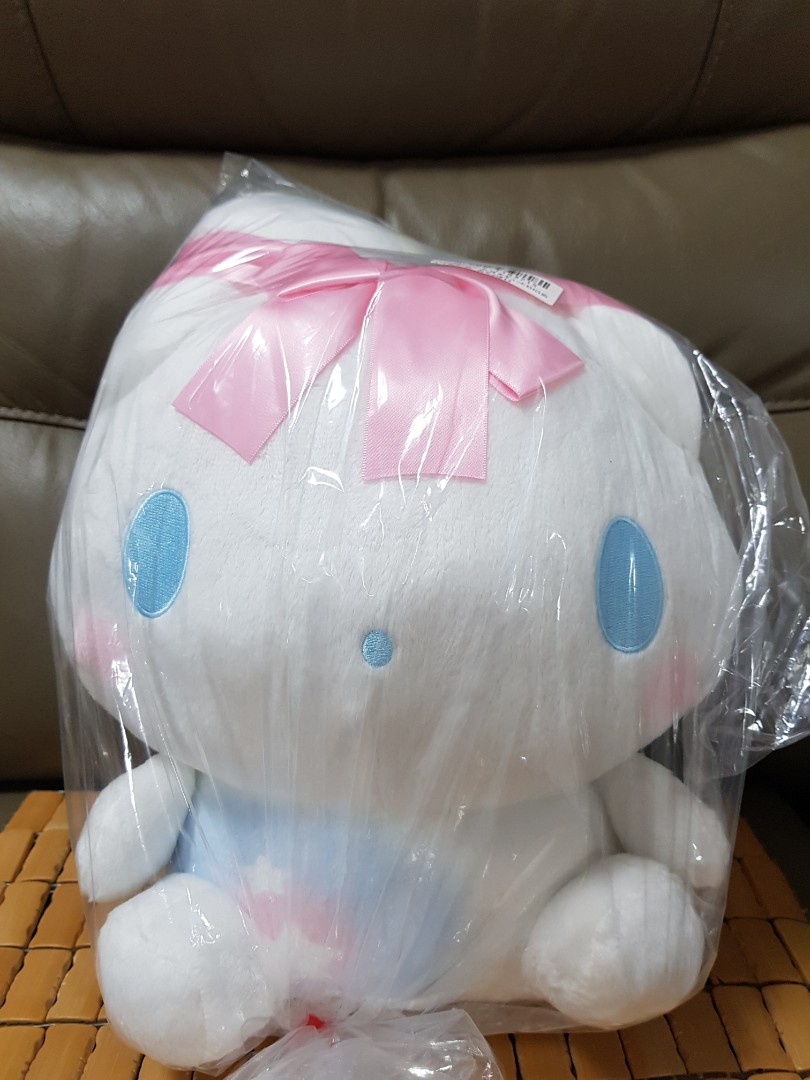 Toreba - 43cm Super Cute Cinnamoroll Standing Ear ( Pink Ribbon ) New ...