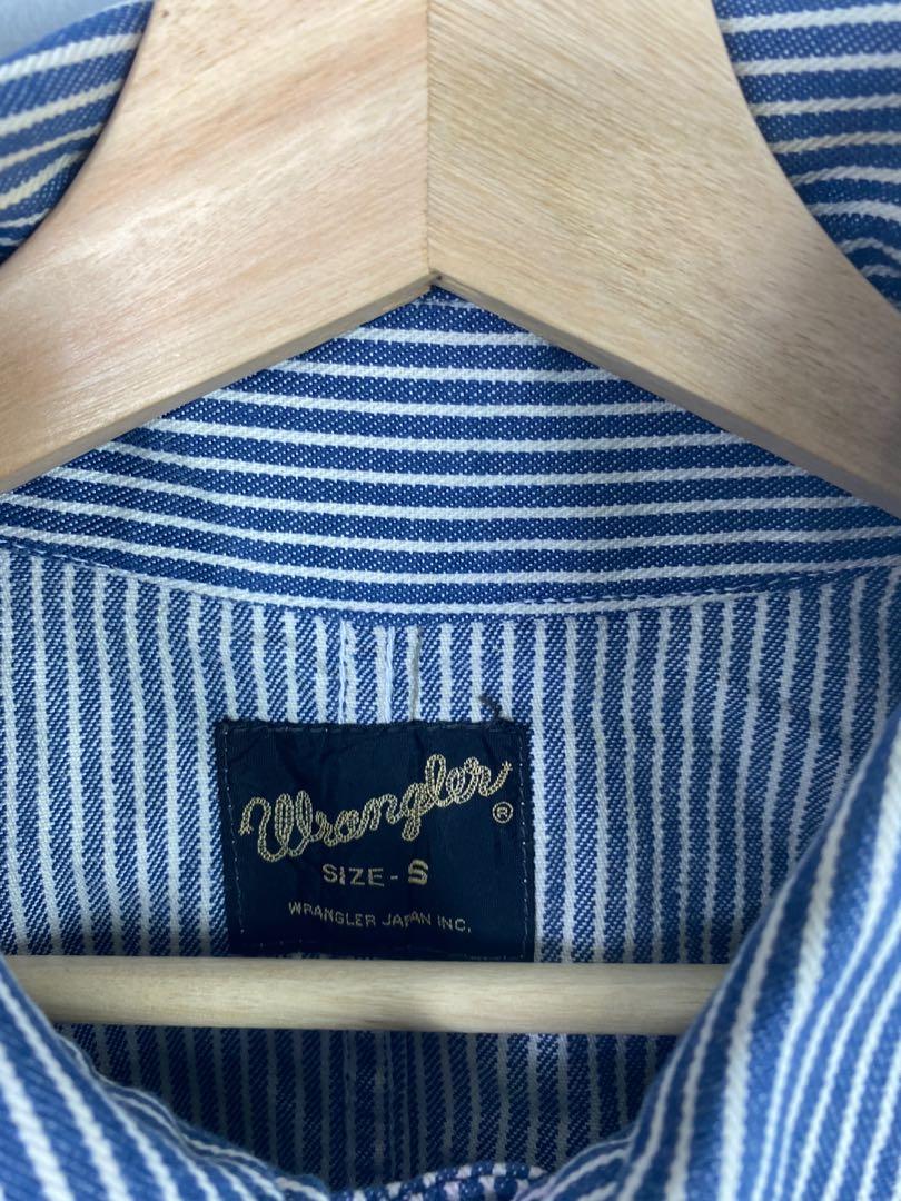 Wrangler Worker, Men's Fashion, Tops & Sets, Formal Shirts on Carousell