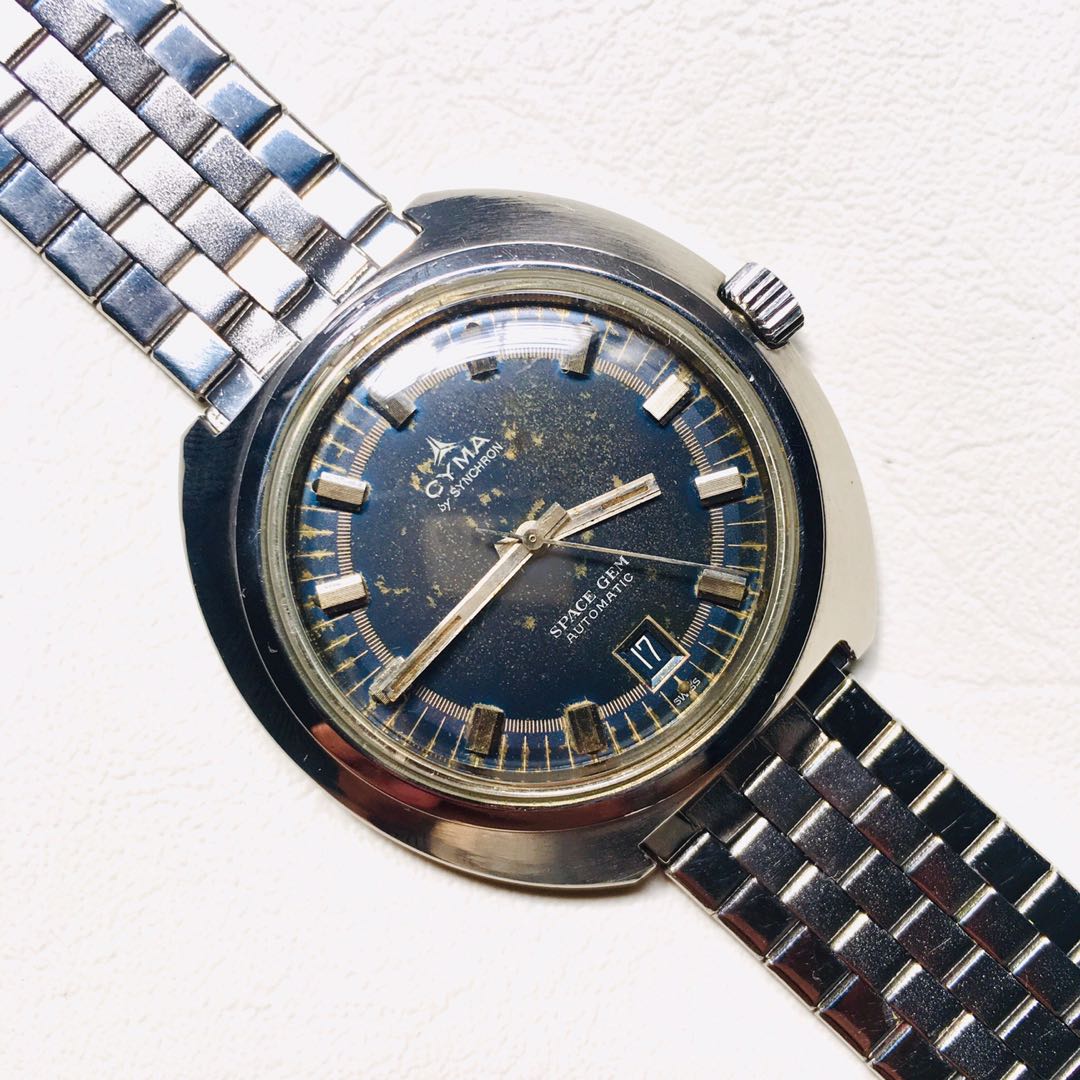 1970s Cyma Space Gem by Synchron, Men's Fashion, Watches & Accessories ...