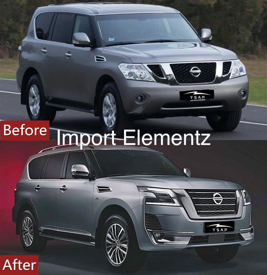 2012 to 2020 Nissan Patrol Royale Facelift Upgrade Conversion kit to ...