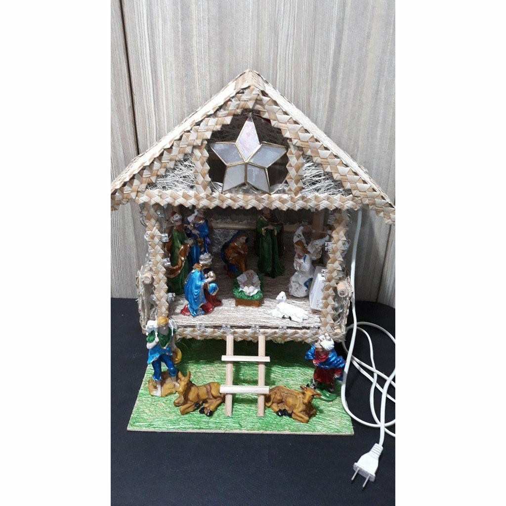 2Storey Christmas Belen Small with Freebies, Furniture & Home Living ...
