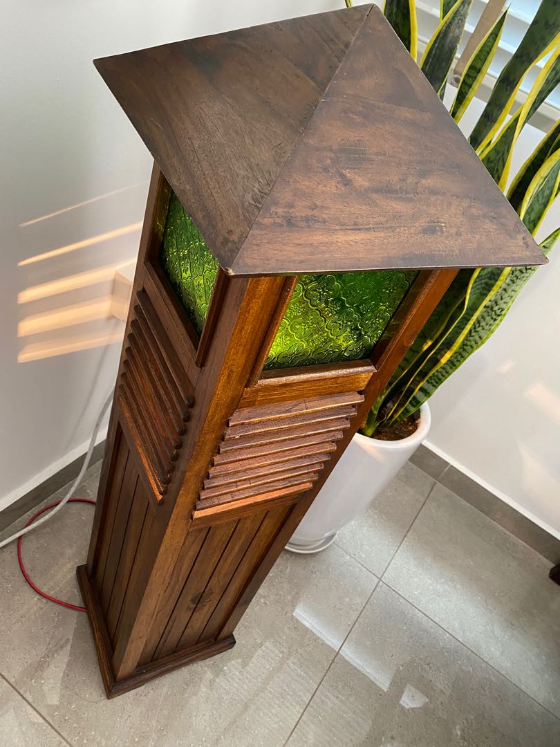 Balinese Standing Light, Furniture & Home Living, Lighting & Fans ...