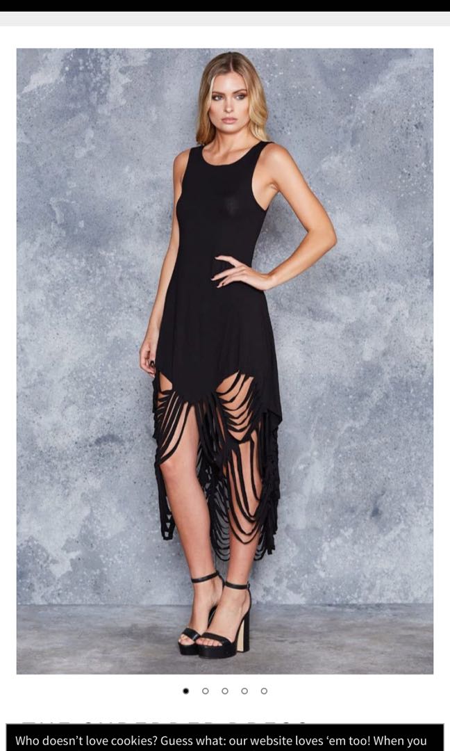 Blackmilk - The Shredder Dress, Women's Fashion, Dresses & Sets ...