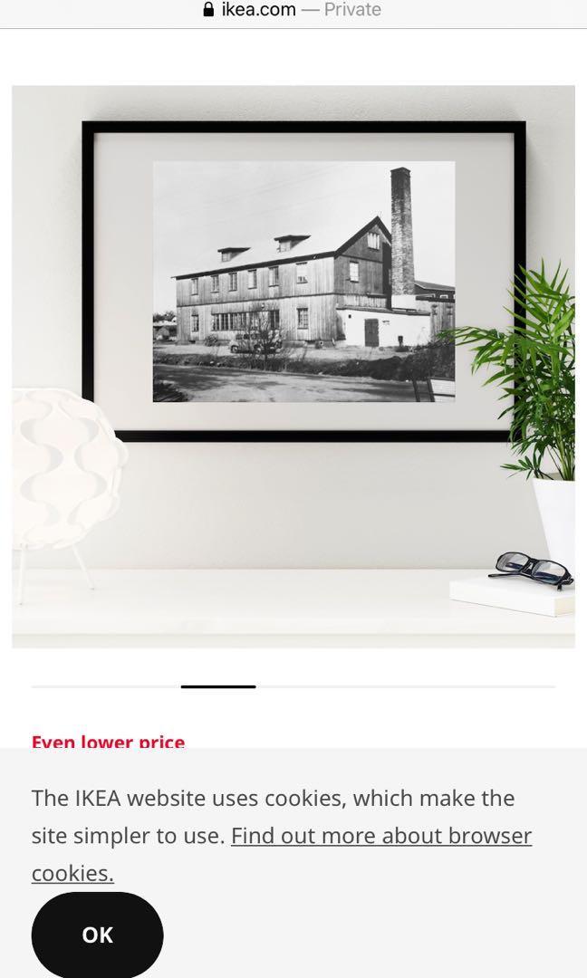 BRAND NEW IKEA RIBBA FRAME 30x40, Furniture & Home Living, Home Decor ...