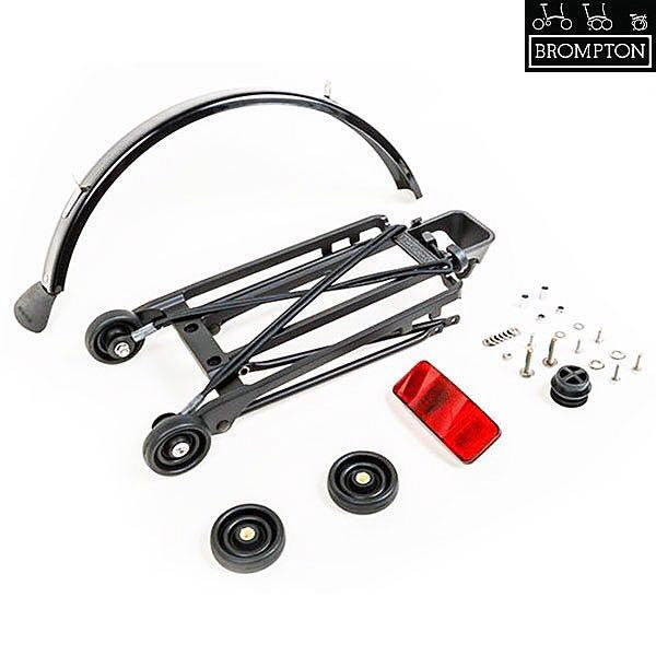 Brompton Rear Rack - Black Edition, Sports Equipment, Bicycles & Parts ...