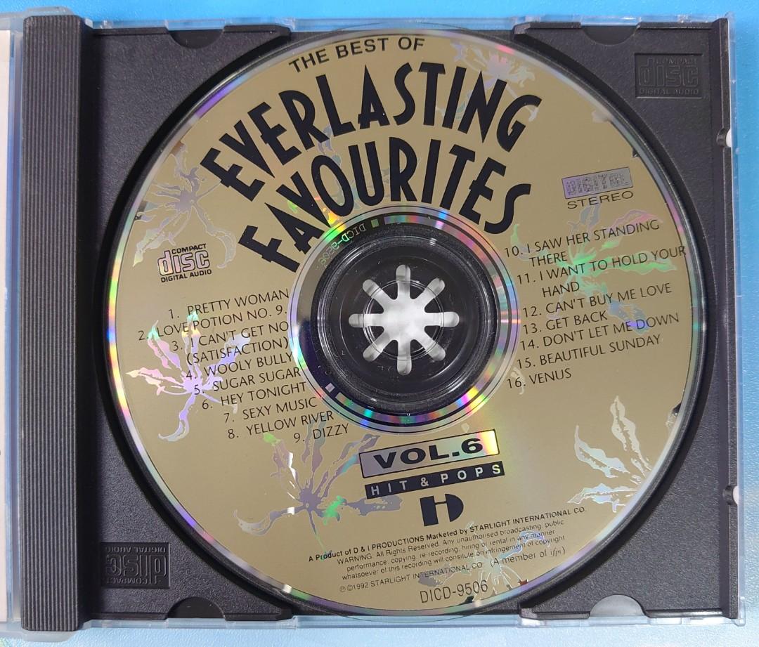 Cd best of everlasting favourites, 興趣及遊戲, 收藏品及紀念品, 明星周邊 - Carousell