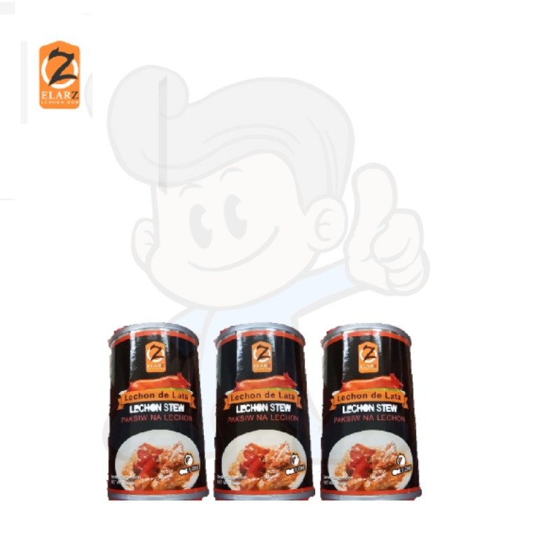 Elarz Lechon De Lata Paksiw na Lechon (3 x 150 g), Food & Drinks ...