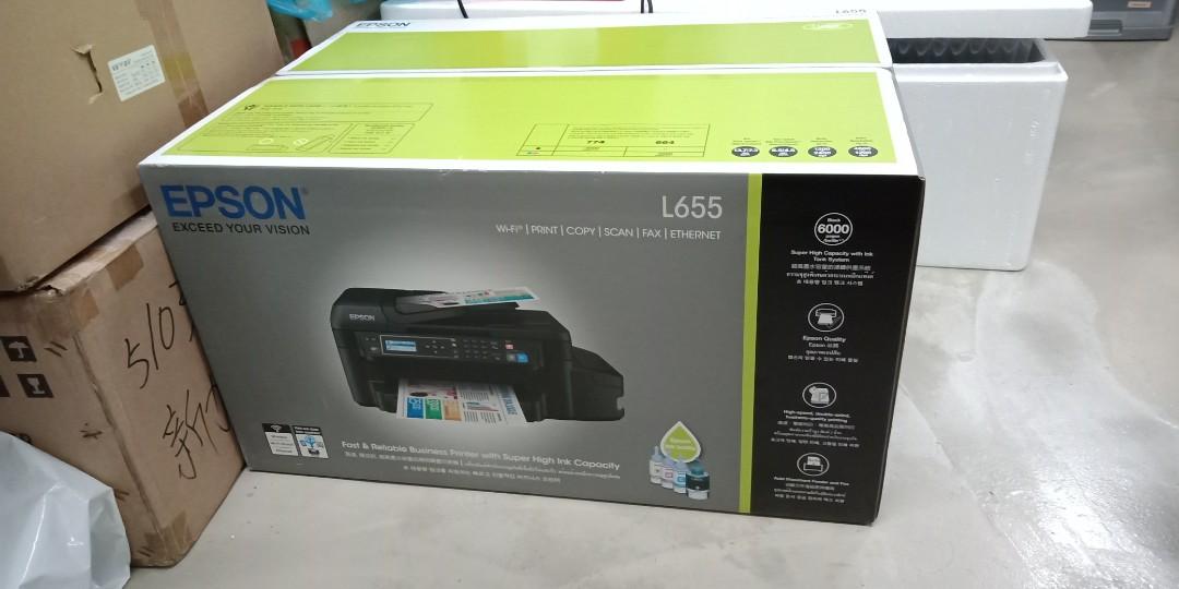 Epson L655 All in One colour duplex printer, Computers & Tech, Printers ...