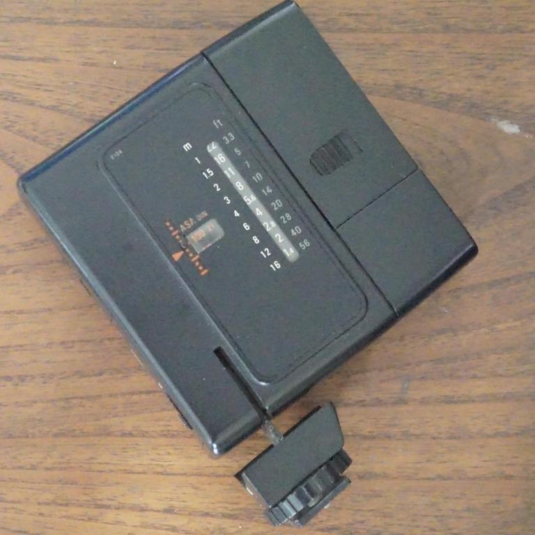 Flash Gun - Sunpak MX124 Film Camera Flash Gun, Photography, Camera ...