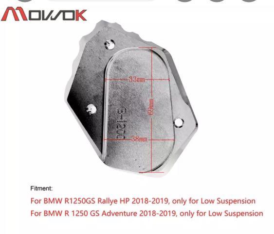 For BMW R1250GS R 1250 GS HP R1250 GS Adv. Adventure low suspension CNC ...