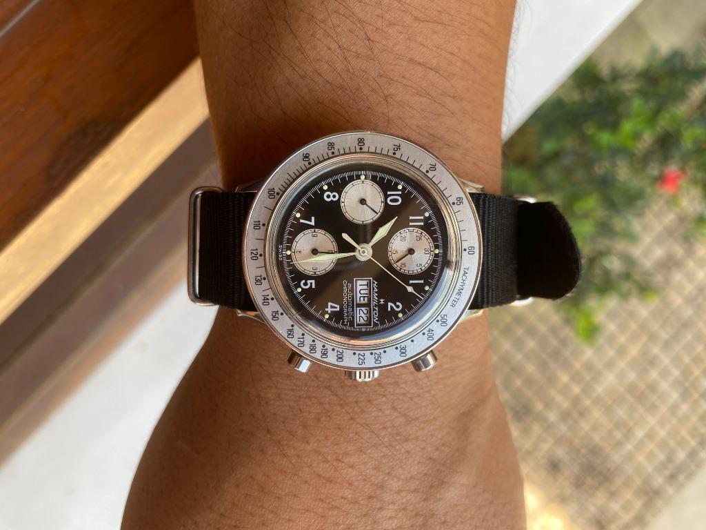 Hamilton Chronomatic II 9379, Mobile Phones & Gadgets, Wearables ...