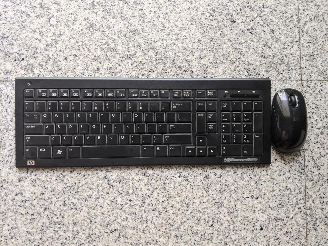 HP Wireless Keyboard, Computers & Tech, Parts & Accessories, Computer ...