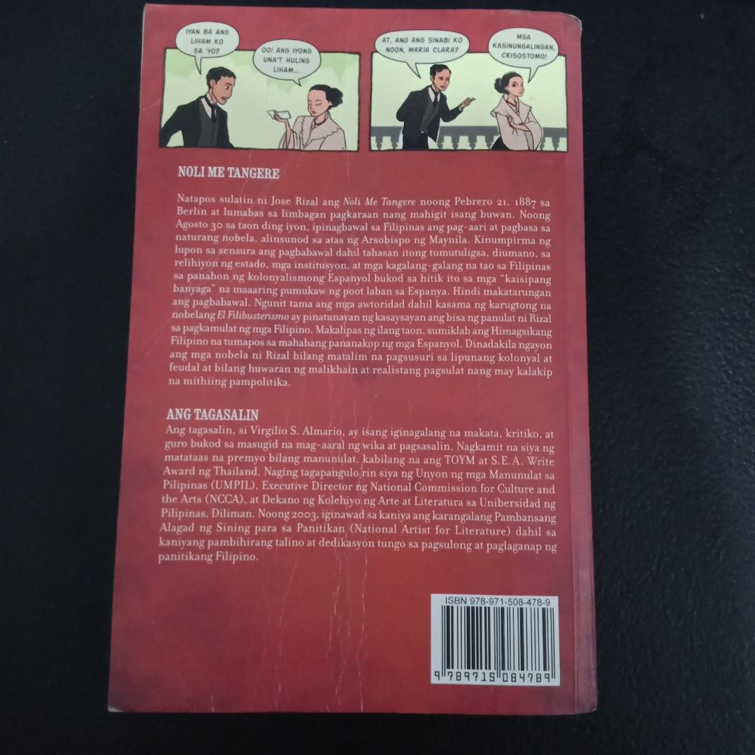 Jose Rizal Noli Me Tangere El Filibusterismo
